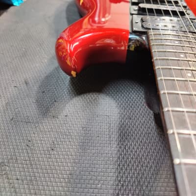 Vintage MIJ Westone Spectrum FX 1985 - Candy Apple Red and | Reverb