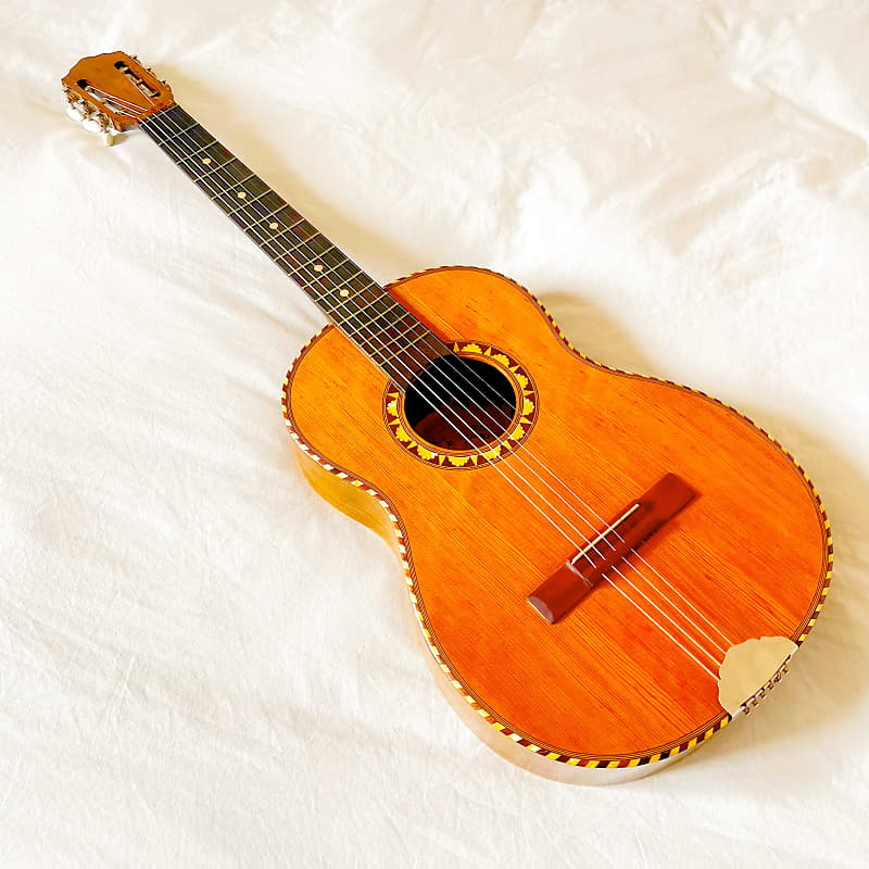 Gorgeous 1950s vintage handmade gypsy parlor manouche guitar | Reverb