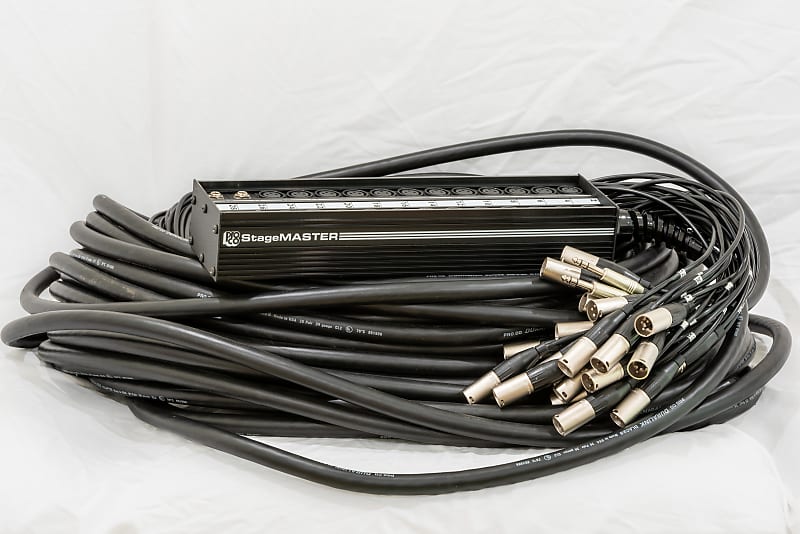 Pro Co SMA2404FBQ-150 Stage Snake with 1/4 inch Returns - 150 | Reverb