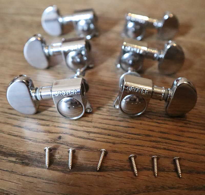 Grover Rotomatics Nickel Acoustic or Electric guitar | Reverb UK