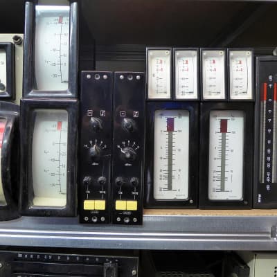 Vintage analog VU-Meter PAIR for compressor | Reverb
