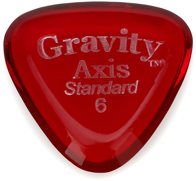 Gravity Picks Axis Guitar Pick - Standard 6mm (2-pack) Bundle | Reverb