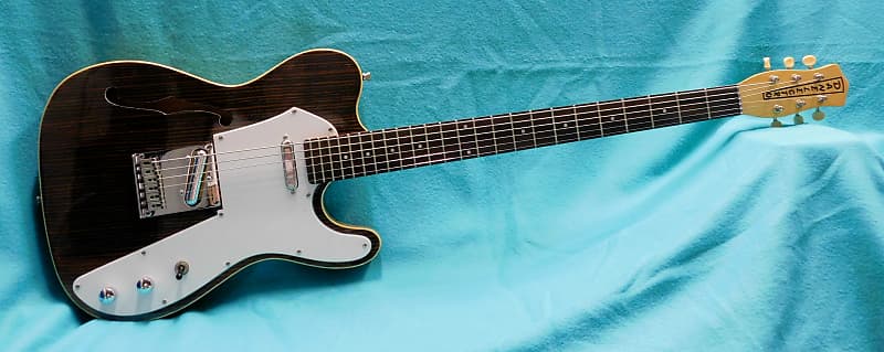 CUSTOM Danelectro/Cozart Tele-Style Short Scale Semi-Hollow | Reverb