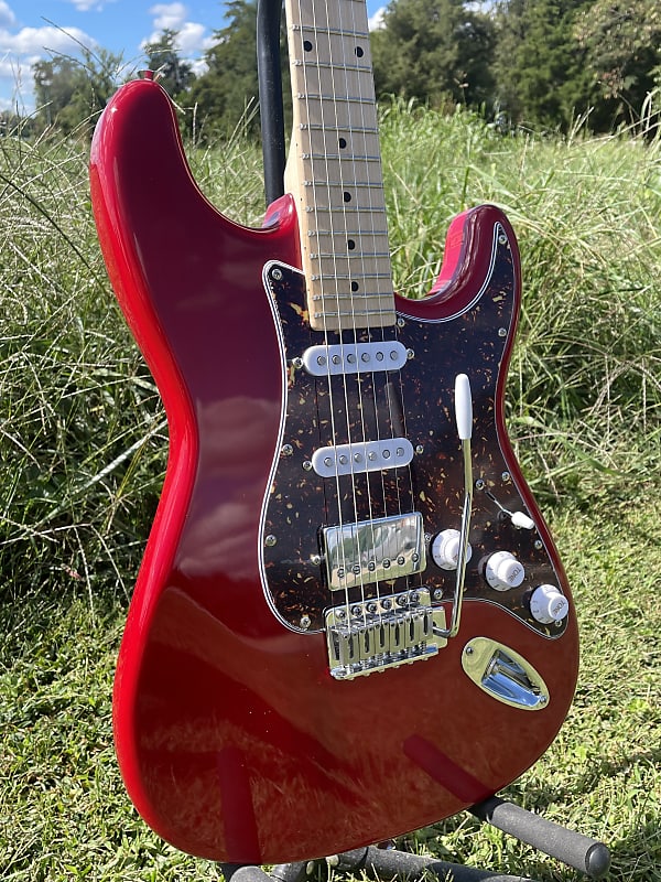 Stratocaster-style, K Douglas USA Acer, Maple Fretboard, HSS | Reverb