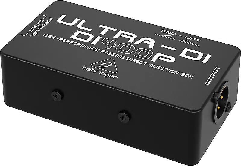 Behringer Ultra-DI DI400P Passive Direct Injection Box | Reverb