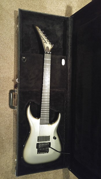 Jackson Custom Shop COW 7 Silverburst | Reverb