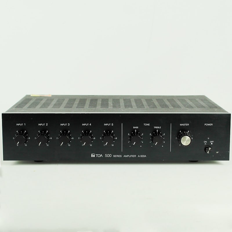 TOA 500 Series Amplifier A-503A (USED) | Reverb