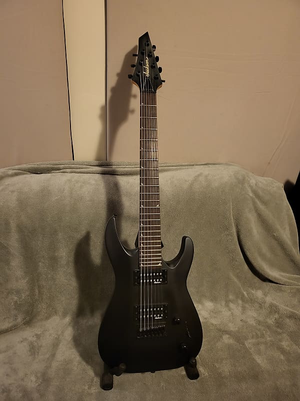 Jackson JS Series JS32-7 DKA HT 2015 - 2018 Matte Black | Reverb