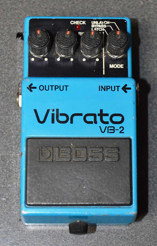 Boss Mick Ronson Owned Boss VB-2 Vibrato Effect Pedal – Used | Reverb
