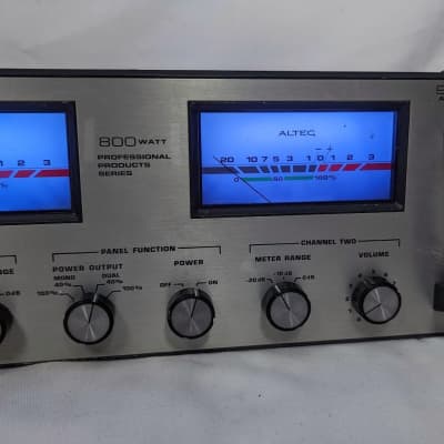 RARE 1977 Altec 9440A Stereo Power Amplifier 800W Solid State | Reverb
