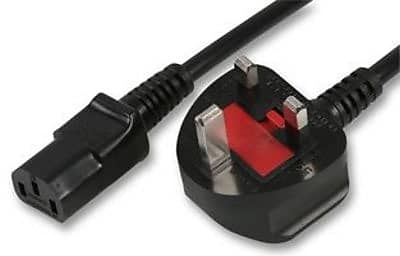 IEC Mains lead / cable UK IEC 2m (amp kettle lead) C19 | Reverb