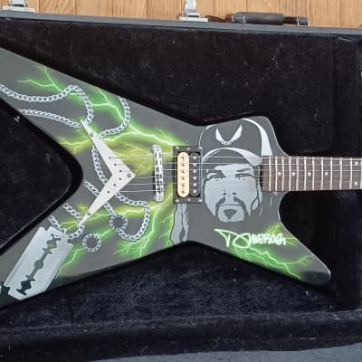 Dean Dimebag Dime Razorback Slime Green Bumblebee 6 String | Reverb