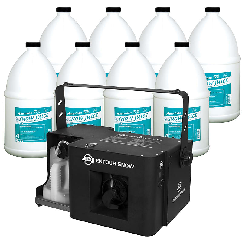 ADJ Entour Snow High Powered Snow Effect Machine + (8) | Reverb