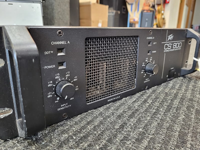 Peavey CS 800 Stereo Power Amplifier | Reverb