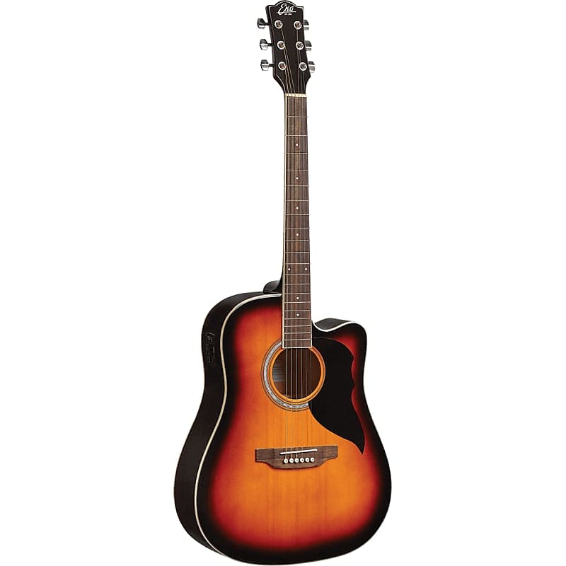 EKO - RANGER 6 CUTAWAY EQ BROWN SUNBURST | Reverb