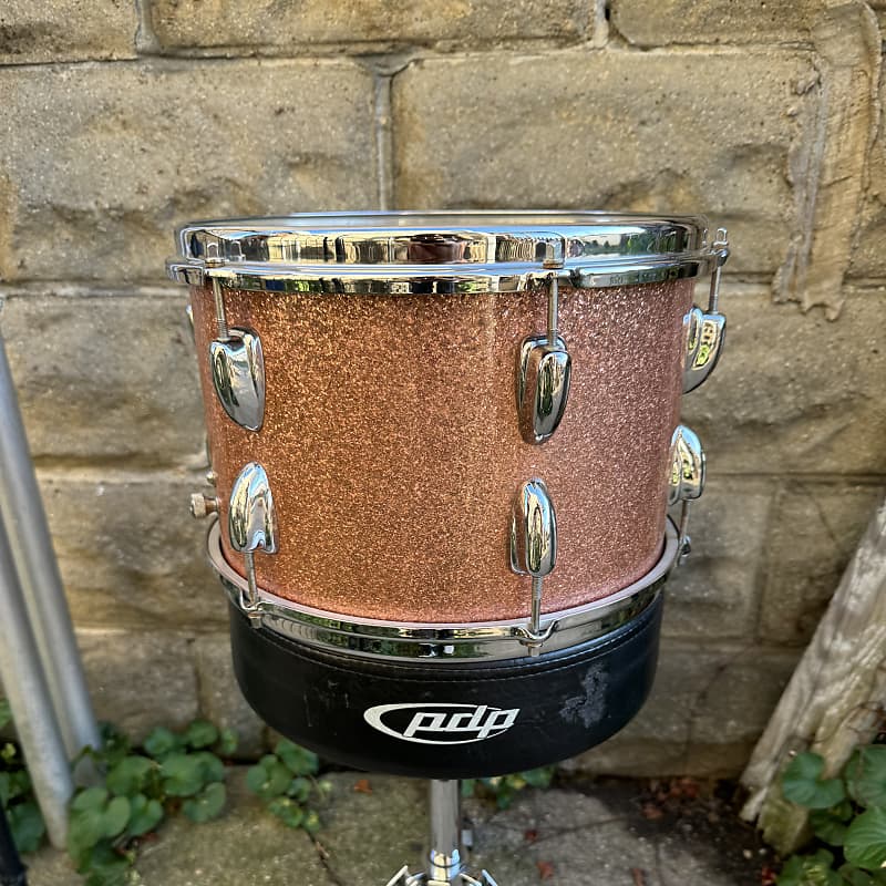 Sept. 1964 Slingerland 12” x 8” Players - Pink Sparkle Tom | Reverb UK