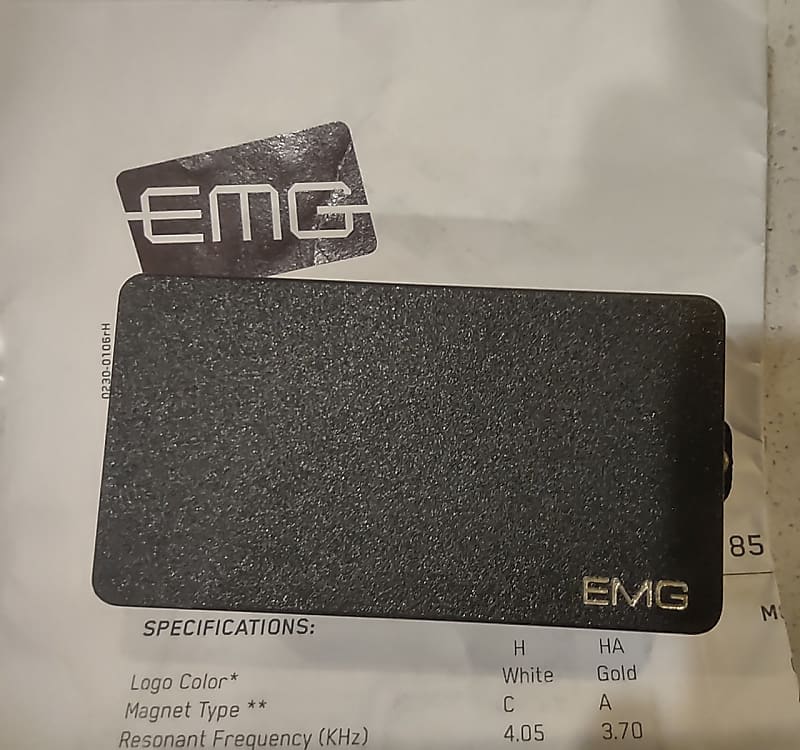 EMG 85 Humbucker Guitar Pickup (Old Style Logo) | Reverb