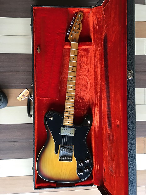 Fender '74 Telecaster Custom 1974 2 Color Sunburst | Reverb