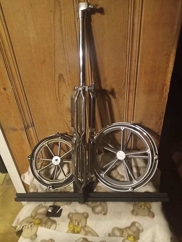 Remo Roto tom 8" and 10" with mounting bar and stand | Reverb