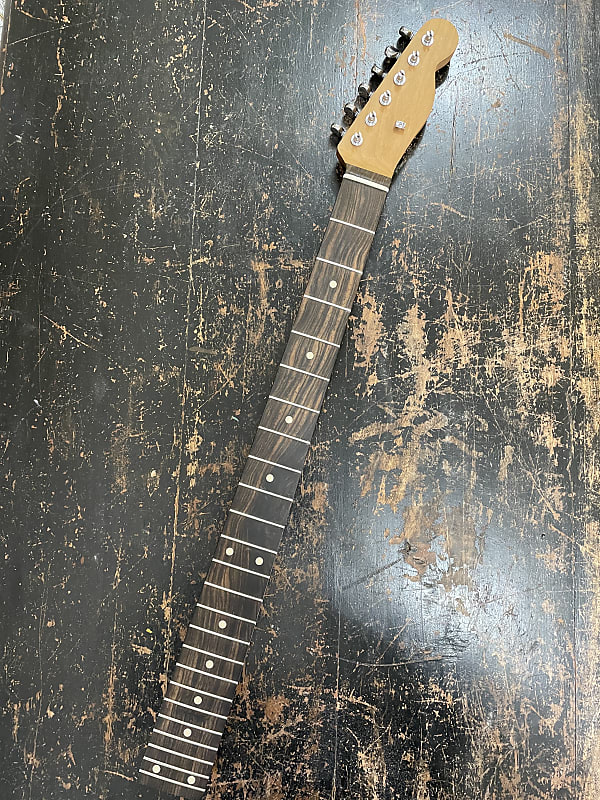 Warmoth Baritone Conversion Neck for Telecaster Roasted Maple | Reverb