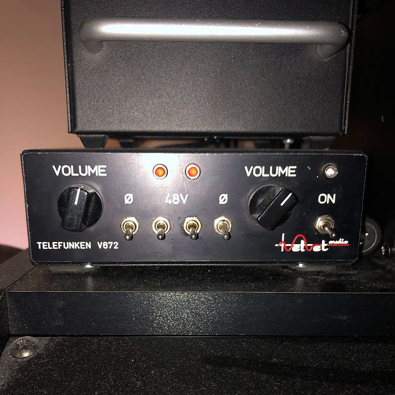 Pair of Telefunken V672 black | Reverb