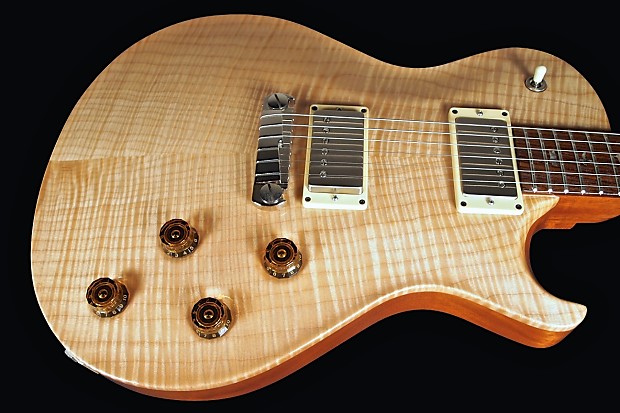 2007 PRS SC245 Singlecut 10 Top & Birds Natural | Reverb