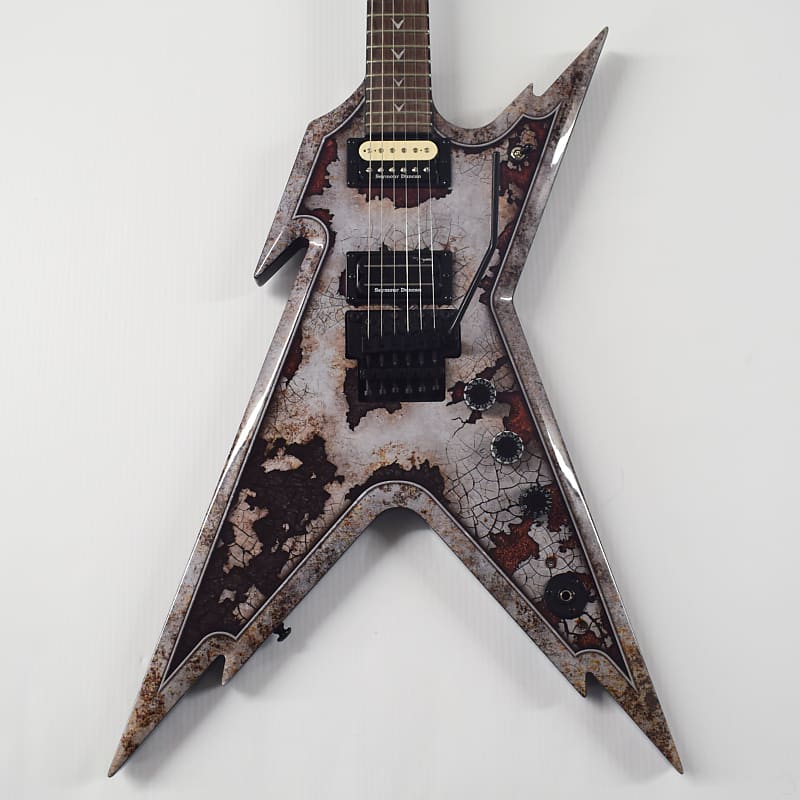 Dean Dime Razorback Rust Electric Guitar | Reverb