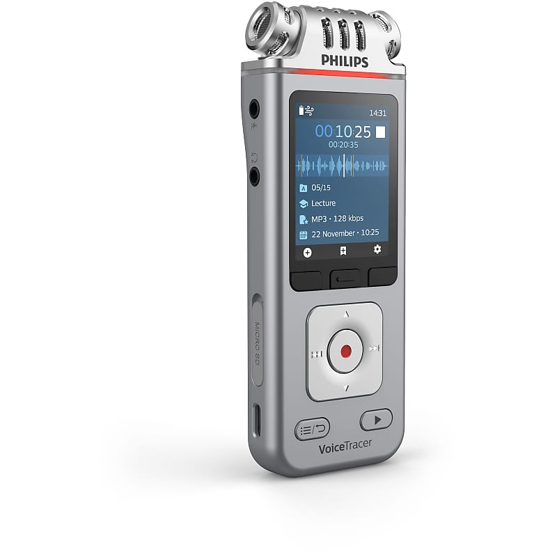 Philips DVT4110 Voice Tracer digital audio recorder | Reverb