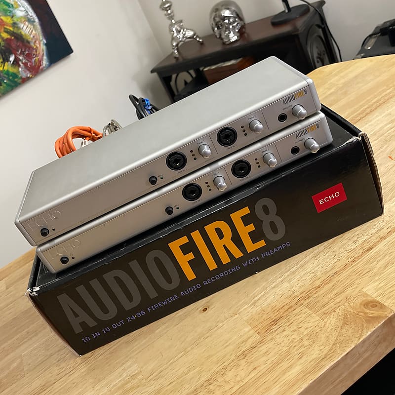 Echo AudioFire8 Audio Interfaces w/ Preamps & Extras - WHOLE | Reverb