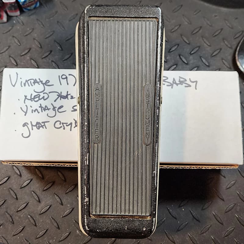 Jen Crybaby Super Wah 1970's Stack of Dimes Hot Potz Vintage | Reverb