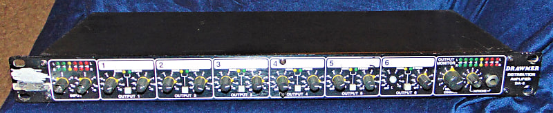 Drawmer DA6 Distribution Amplifier DA-6 Studio Must-Have | Reverb