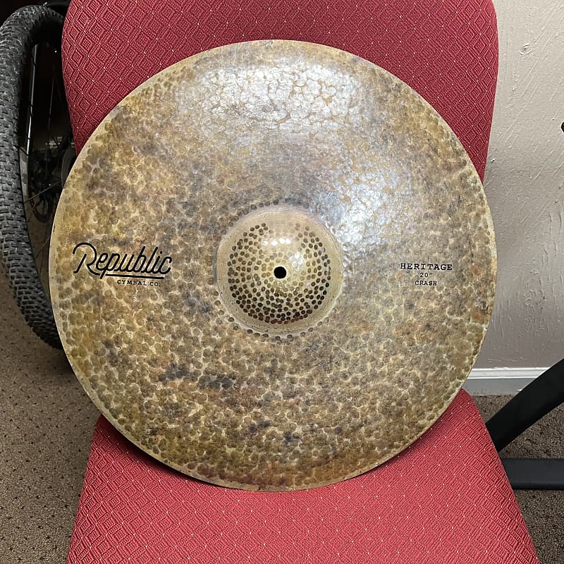 Republic Cymbal Co. Heritage 20" Crash 2024 - Unlathed | Reverb