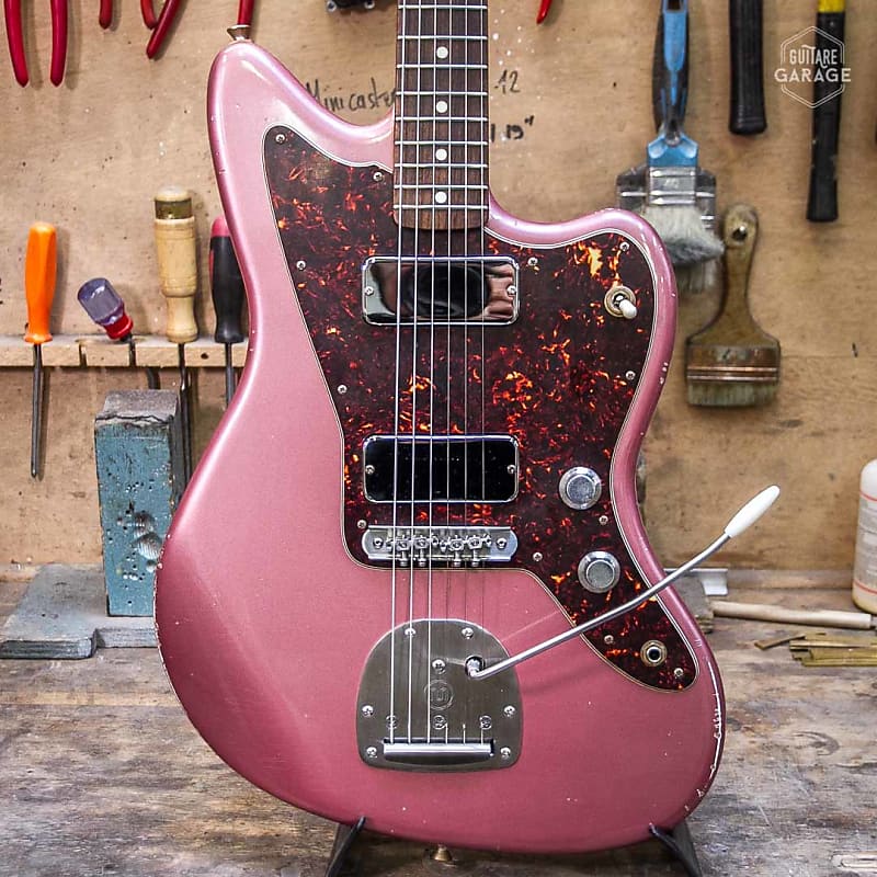 Jazzmaster Burgundy Mist Light Relic Dreamsongs JT Custom | Reverb