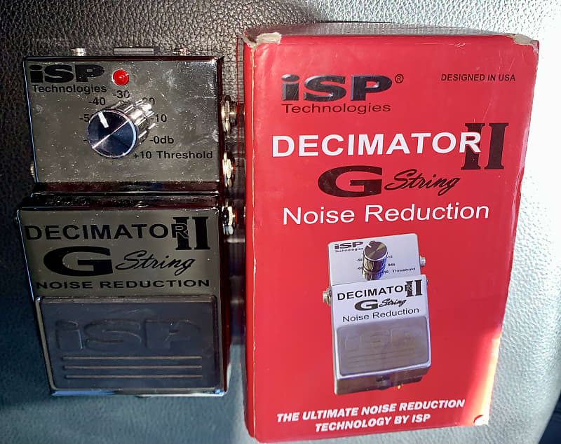 Isp Technologies G String Noise Decimator Reduction Guitar Reverb