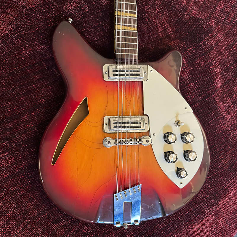 Greco 12 String Semi Acoustic Electric Guitar - Original | Reverb