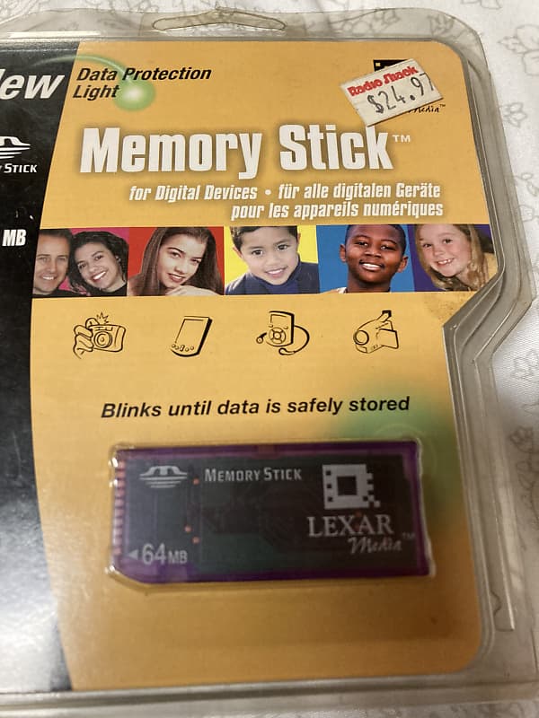 Lexar 64mb Memory Stick / New old stock | Reverb