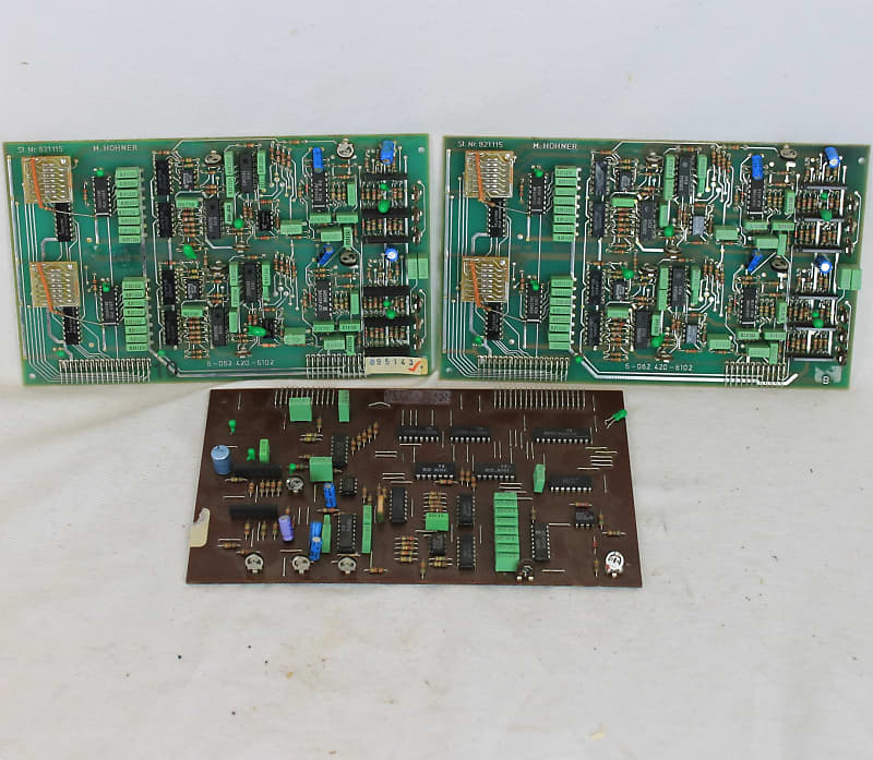 Lot of 3 Vintage Hohner GP98 Organ Synth Misc Boards ST. NR. | Reverb