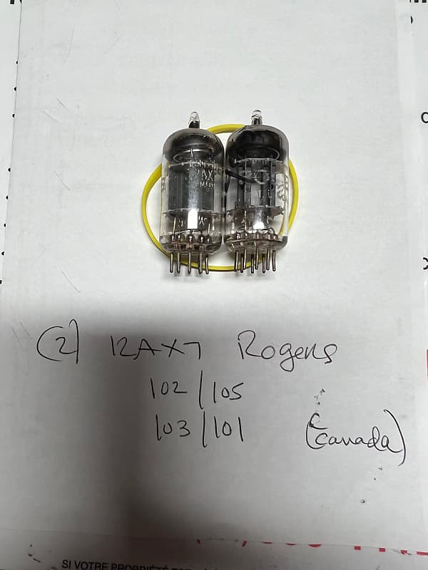 Rogers 12AX7 Pair (2) | Reverb