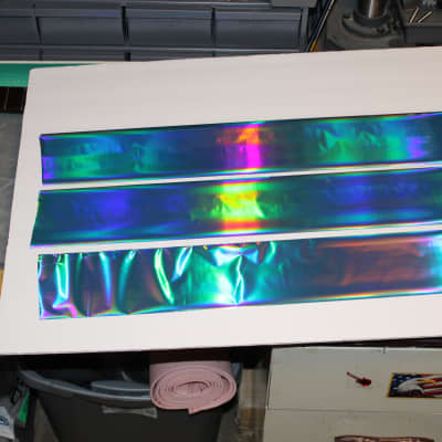 Kramer Blue Holo Holoflash Film 2 Square Feet Holographic | Reverb