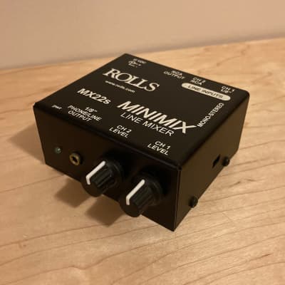 Rolls MiniMix Line Mixer MX22s | Reverb