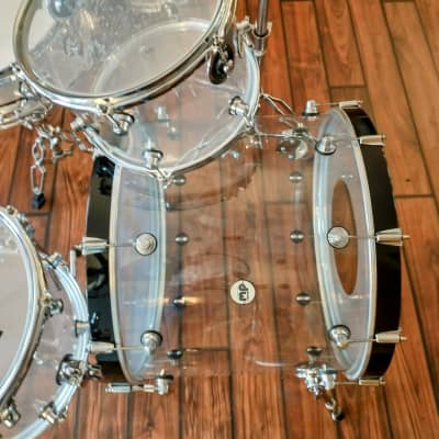 6 Piece DW Design Series Acrylic Drum Set | Reverb