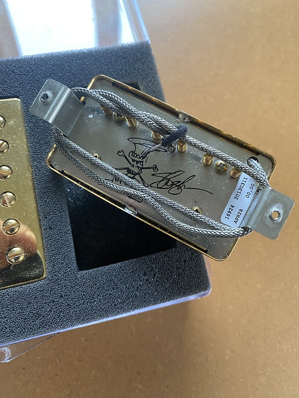 Seymour Duncan Alnico II Pro Slash Pickup Set-Gold | Reverb