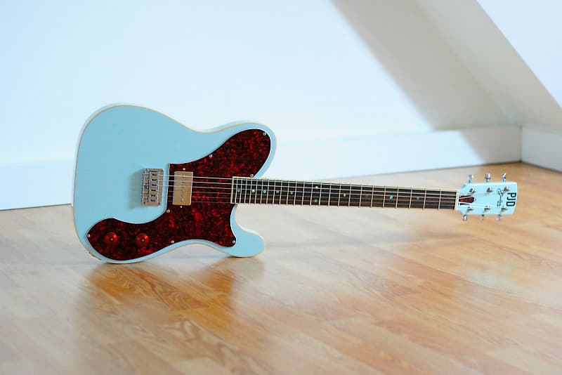 PJD Custom Telecaster 1/1 Baby Blue | Reverb