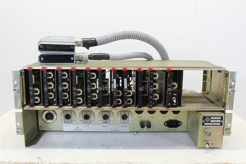 Telefunken M10 V396/397 Full Stereo Preamp Rack | Reverb