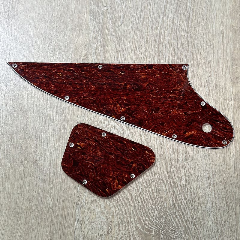 Gibson Firebird Red Tortoise Shell Guitar Pickguard and | Reverb