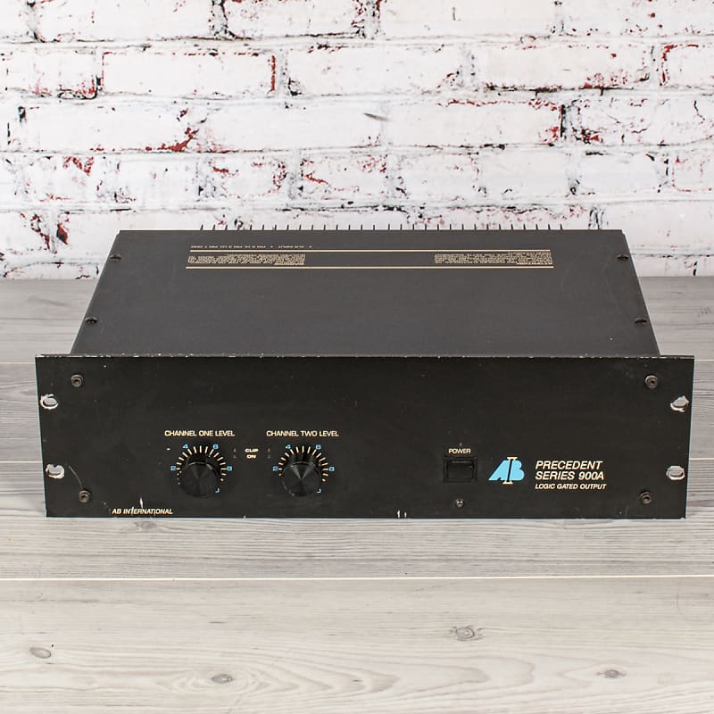 AB International - Precedent Series 900A - PA Power Amplifier | Reverb