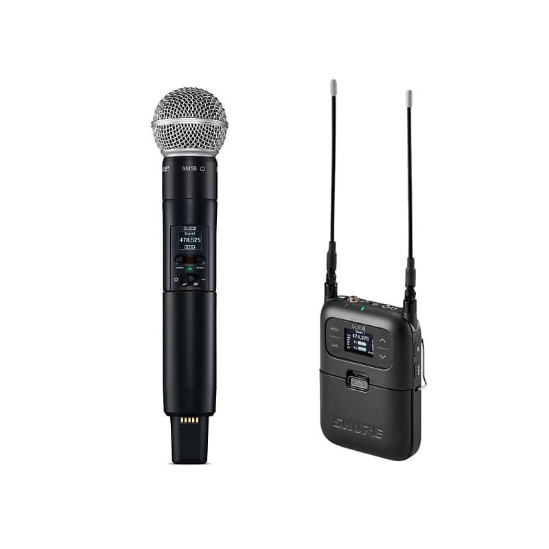 Mint Shure SLXD25/SM58 Handheld System with SLXD2 TX with | Reverb