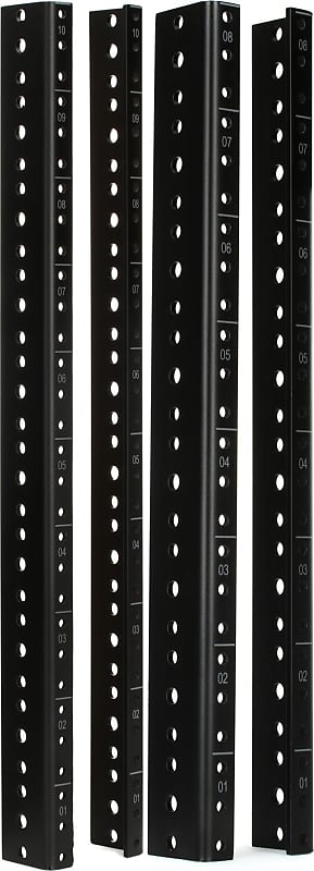Gator GRW-RACKRAIL-10U Rack Rails - 10U Pair Bundle with | Reverb