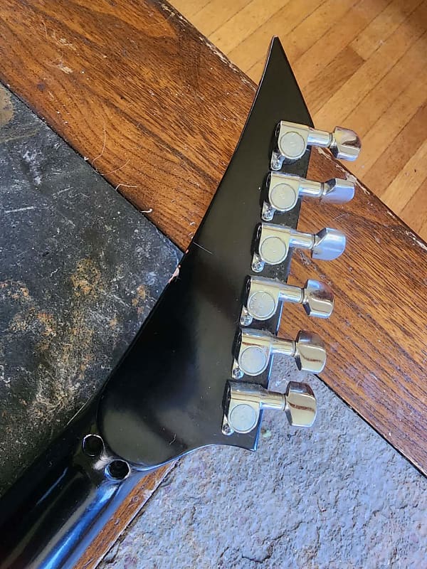 Black Rock X star HSS neck-thru Explorer USA 1980s Spectre | Reverb