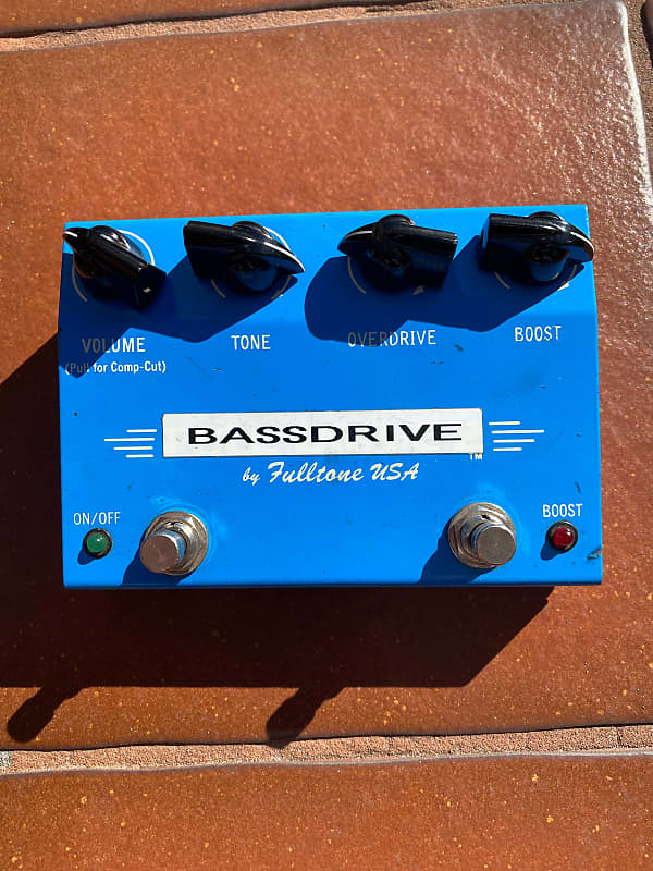 Fulltone Original Bassdrive Blue Box 2000 | Reverb